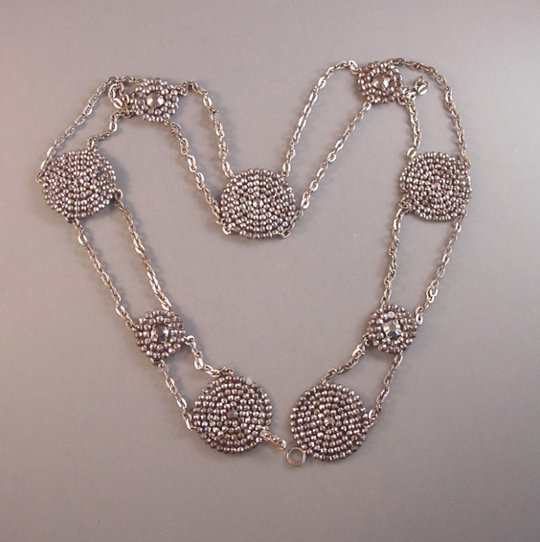 VICTORIAN rocker blotter, cast iron oak leaves - Morning Glory Jewelry